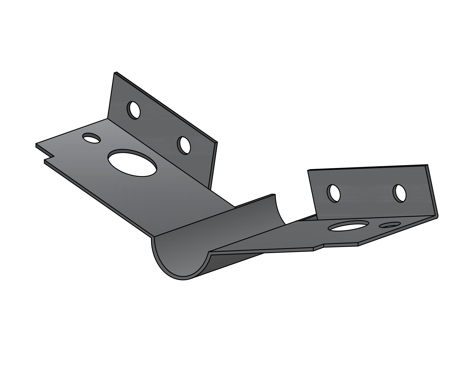 Custom Metal Component Butterfly Anchor